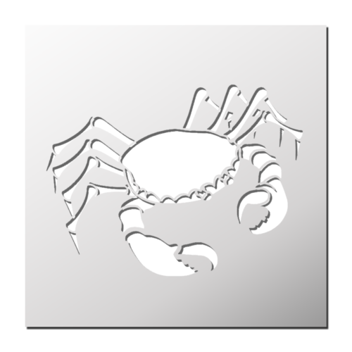 Pochoir Déco Crabe | FrenchIMMO