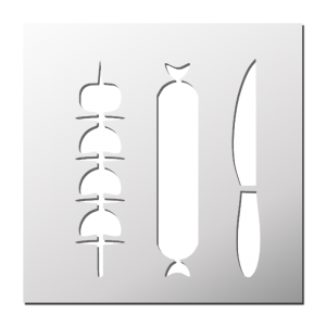 Pochoir Barbecue | FrenchIMMO