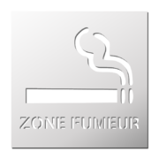 Pochoir Zone Fumeur | FrenchIMMO