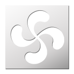 Pochoir Croix Basque | FrenchIMMO