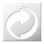 Pochoir réutilisable Logo Point Vert | FrenchIMMO