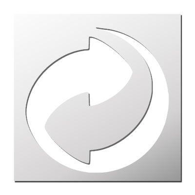 Pochoir réutilisable Logo Point Vert | FrenchIMMO