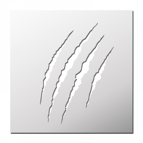 Pochoir Griffure - FrenchIMMO