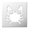 Pochoir Crabe - FrenchIMMO.com | Livraison Gratuite