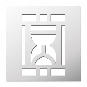 Pochoir Sablier - FrenchIMMO.com | Livraison Gratuite*