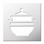 Pochoir Pot - FrenchIMMO.com | Livraison Gratuite*