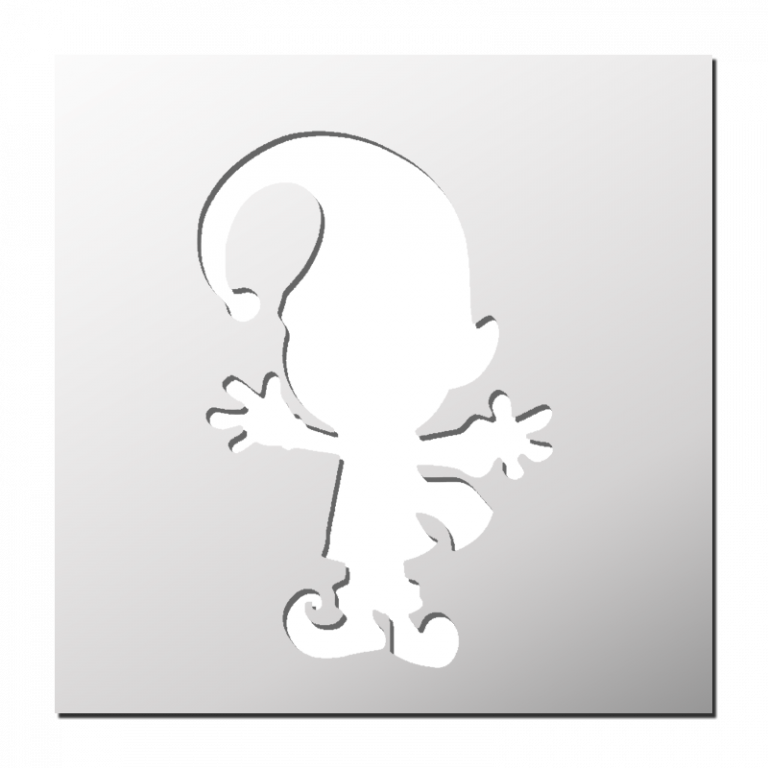 Pochoir Lutin - Boutique de Pochoirs déco