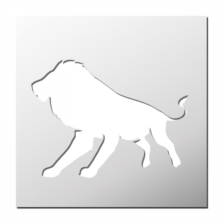 Pochoir Lion | Fabricant Pochoir | FrenchIMMO.com