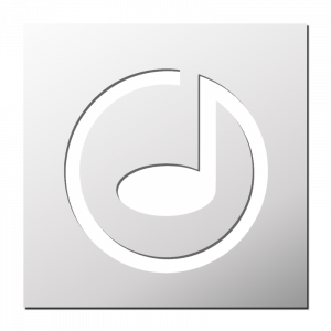 Pochoir Note de musique | Fabricant Français de Pochoirs